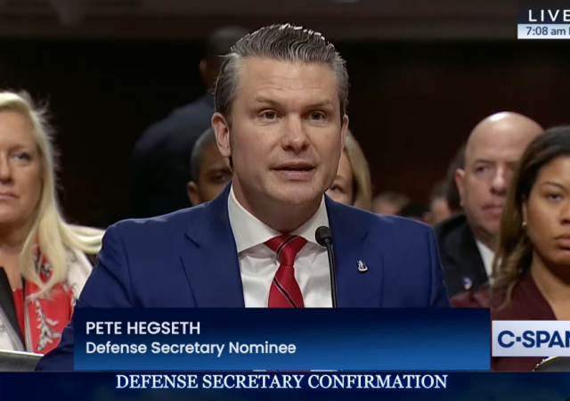 Pete Hegseth Faces Senate Armed Services Committee