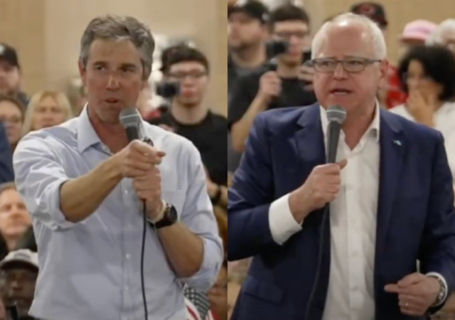 Democrat Town Hall in Texas Featured Tim Walz, Beto O’Rourke