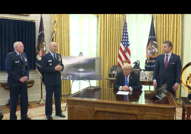 Trump, Hegseth Announce the New Future Fighter Jet F-47
