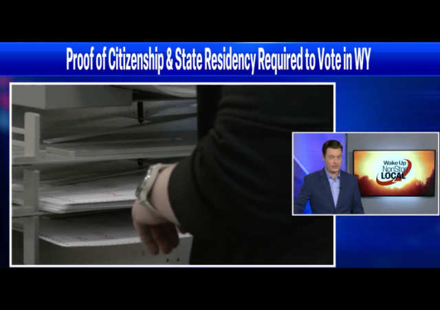 Wyoming Requires Proof of Citizenship, Residency to Vote
