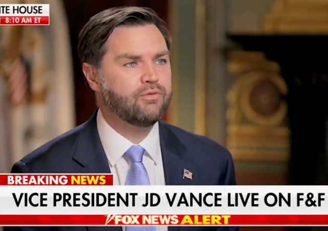 Vance Reminds People the Economy Won’t Get Fixed Overnight
