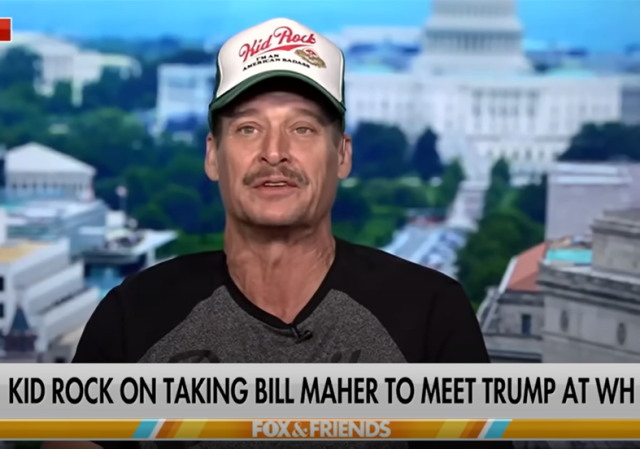Kid Rock Says White House Meeting With Trump and Bill Maher Exceeded ...