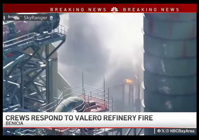Valero Refinery Fire in Benicia is the Latest in California’s Fuel ...