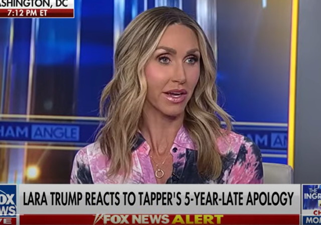 Lara Trump Says Jake Tapper Called Her to Apologize for Rebuking Her ...