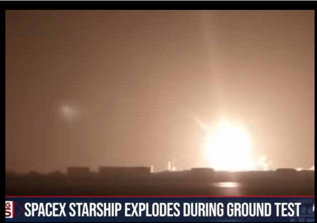 SpaceX’s Starship 36 Explodes on Launch Pad during Routine Test