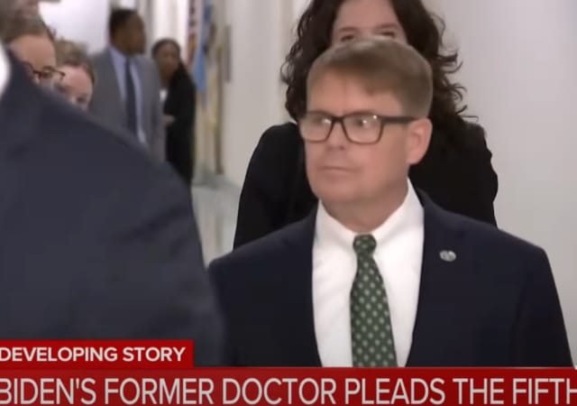 Biden’s Physician Takes the 5th, Won’t Testify in Probe Into Former ...