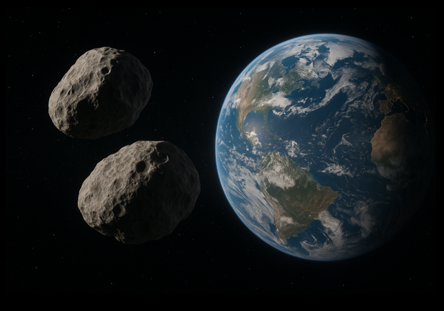 2 Asteroids the Size of ’32 George Washingtons’ to Fly by Earth on ...