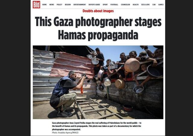 Pallywood: Leading Media Outlets Reportedly Used Staged Photos From Gaza