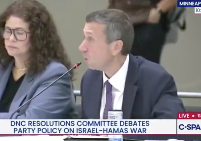 DNC Chair Withdraws Resolution Recognizing Israel’s Right to Exist