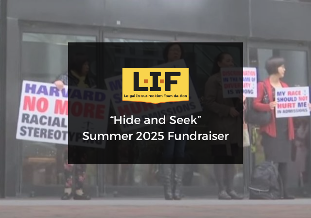 Legal Insurrection “Hide And Seek” Summer 2025 Fundraiser