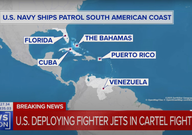 U.S. Sending Fighter Jets to Puerto Rico as Tensions Rise With Venezuela