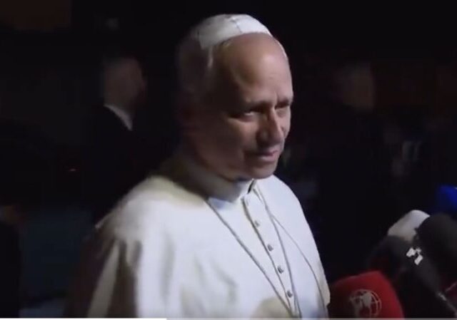 Pope Blesses a Block of Ice at Climate Justice Conference
