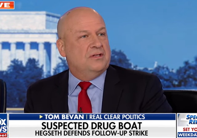 Tom Bevan on Dem Reaction to Latest Narco-Boat Strike: ‘We’ve Seen This ...