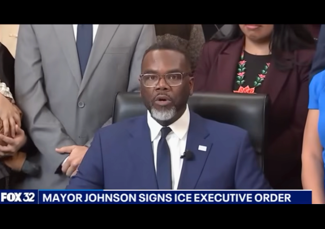 Chicago Mayor Brandon Johnson Asks Police to Surveil ICE, Report Them ...