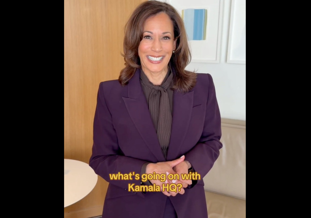 Kamala Harris Rebrands Headquarters as a ‘Gen-Z Progressive Content Hub’